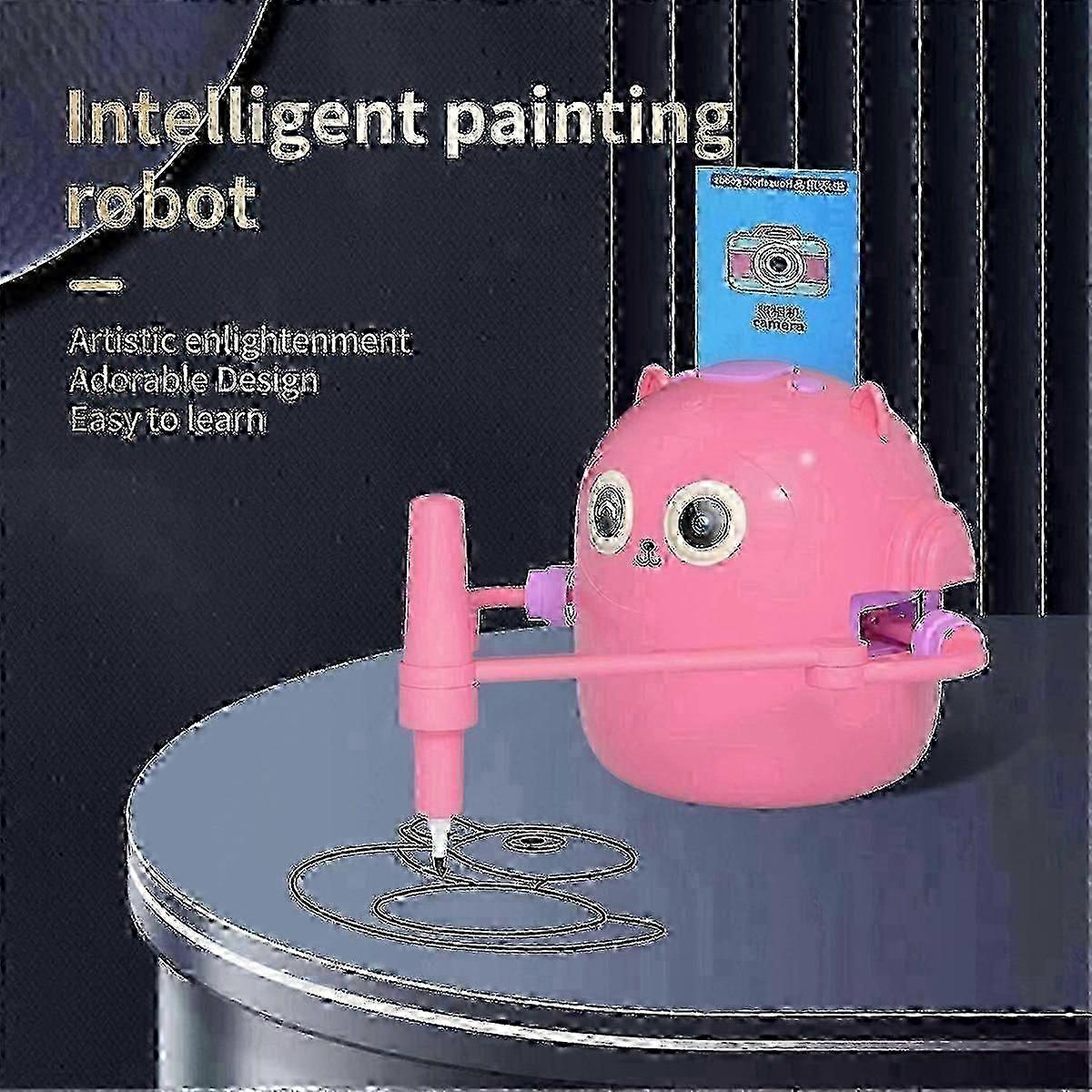 2025 Interactive Educational Drawing Robot, 100 Drawing Cards ...