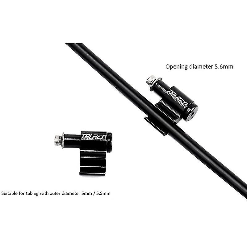 6pcs Black Bicycle Cable Guide Hydraulic Brake Line Holder Hose Wire ...