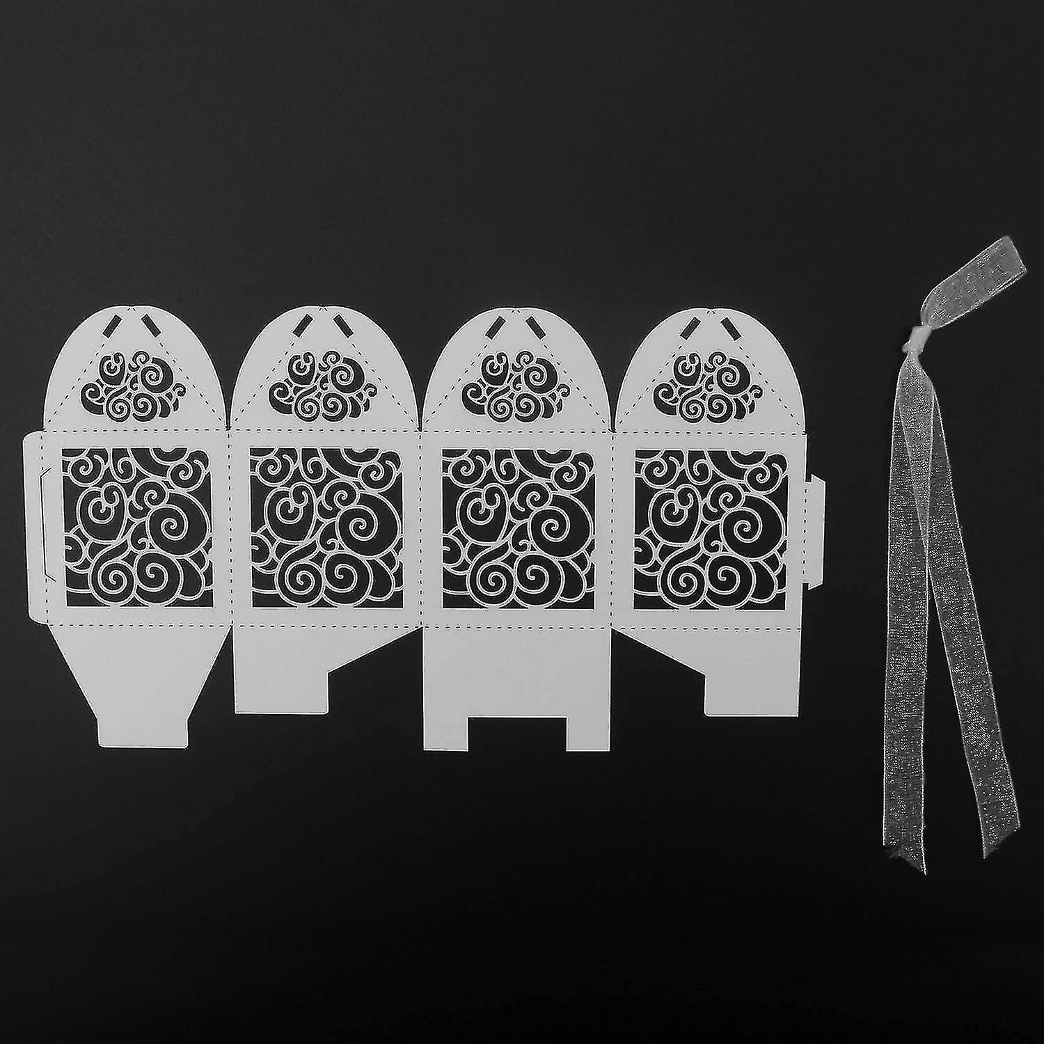50 Pack Wedding Favor Boxes Laser Cut Boxes Party Favor Box Small Gift ...