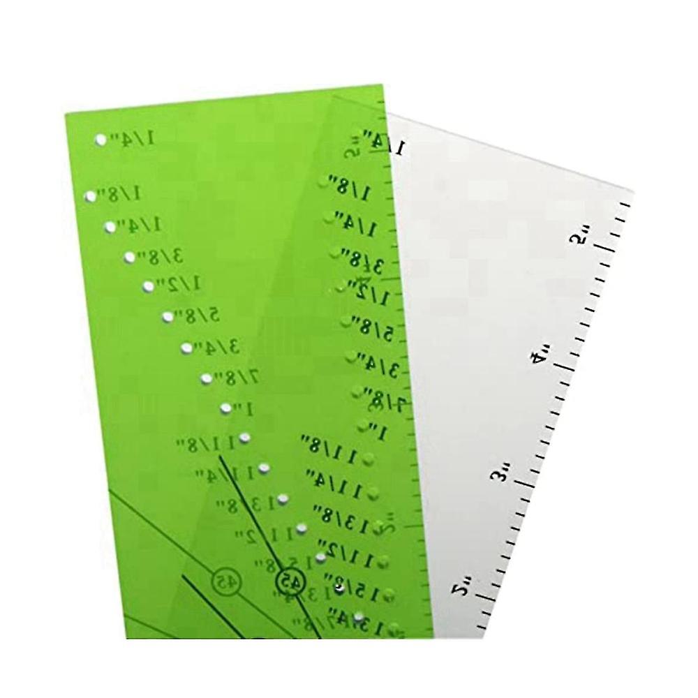 Seam Allowance Ruler Quilting Guide Ruler Sewing Positioning Ruler ...