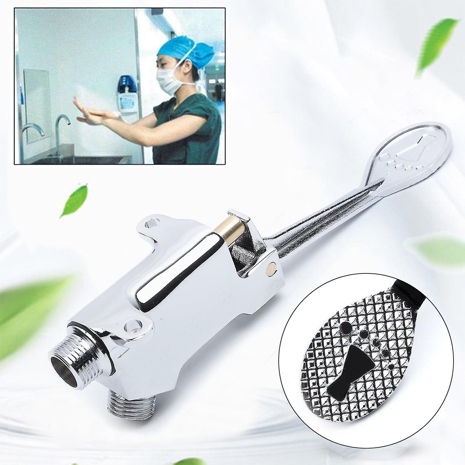 2024 Floor Foot Pedal Control Switch Tap Valve Faucet Basin Single Cold ...