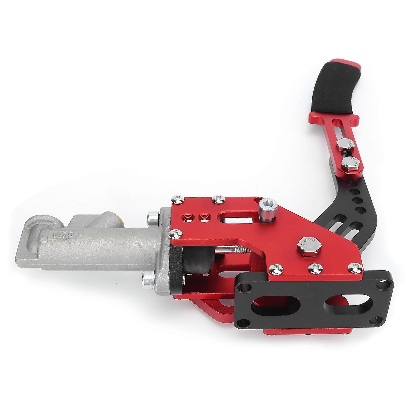 Racing Hydraulic Handbrake Aluminum Red with Sponge Wrapped Handle ...