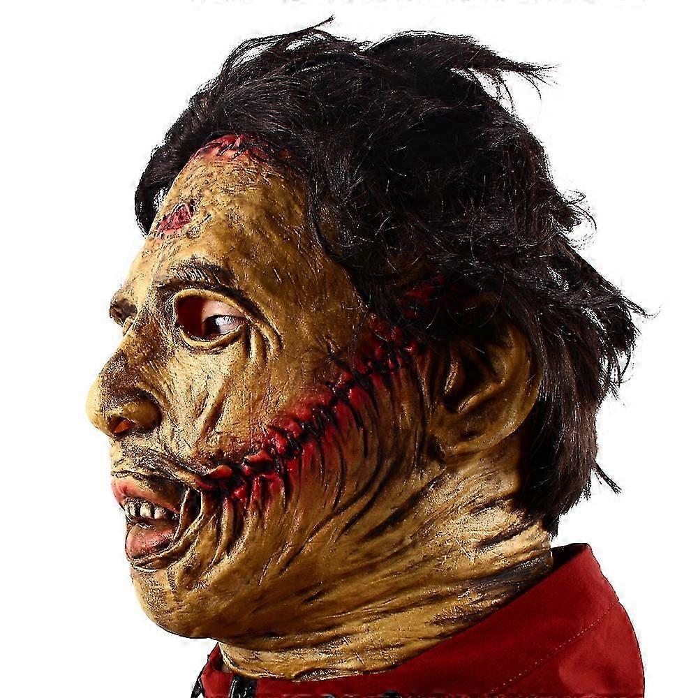 Texas Chainsaw Massacre Leatherface Mask Halloween Horror Fancy Dress ...