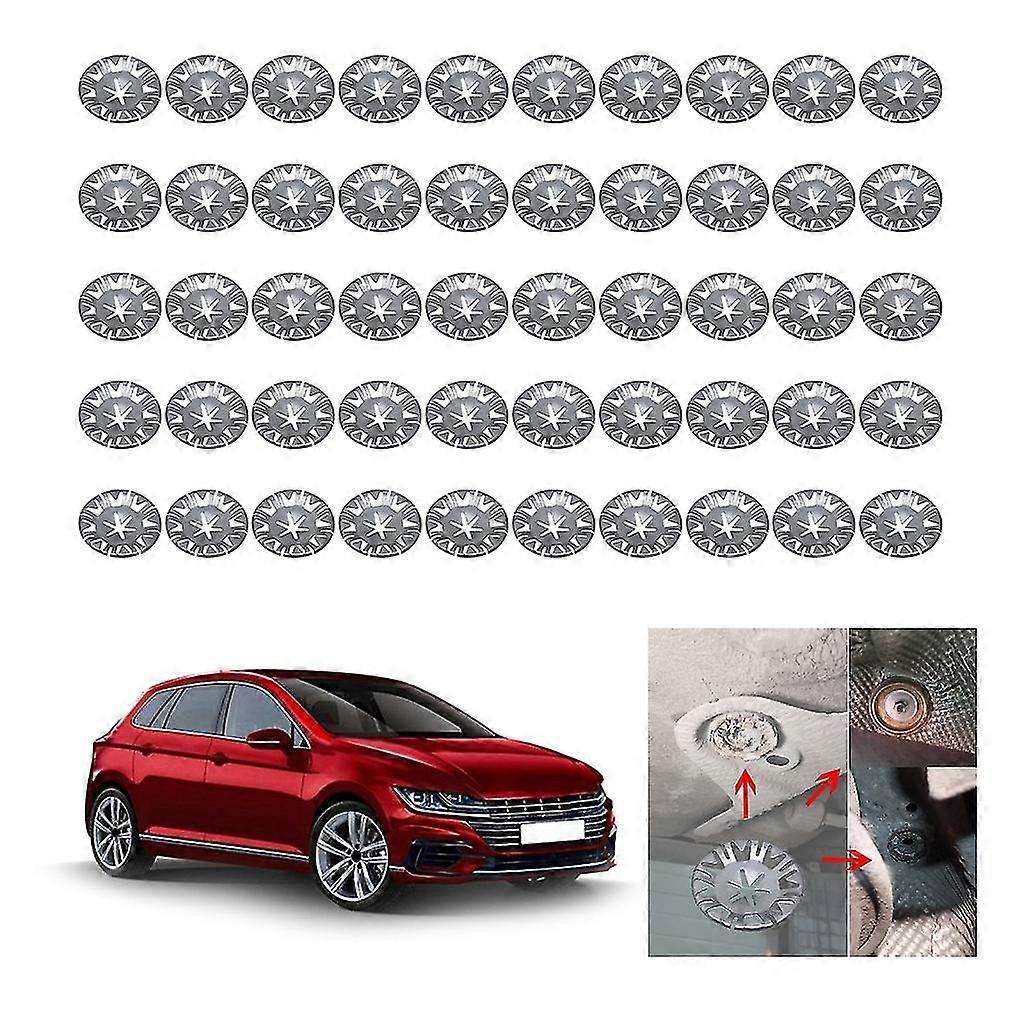 20pcs/50pcs Exhaust Heat Shield Clips Replacement Underbody Heat Shield ...