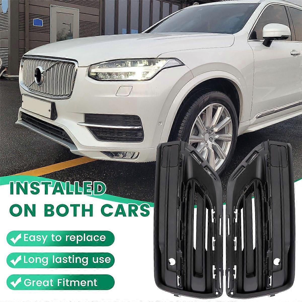 31663514 31663515 Front Bumper Grilles Trim Cover Bezel Hood for XC90 ...