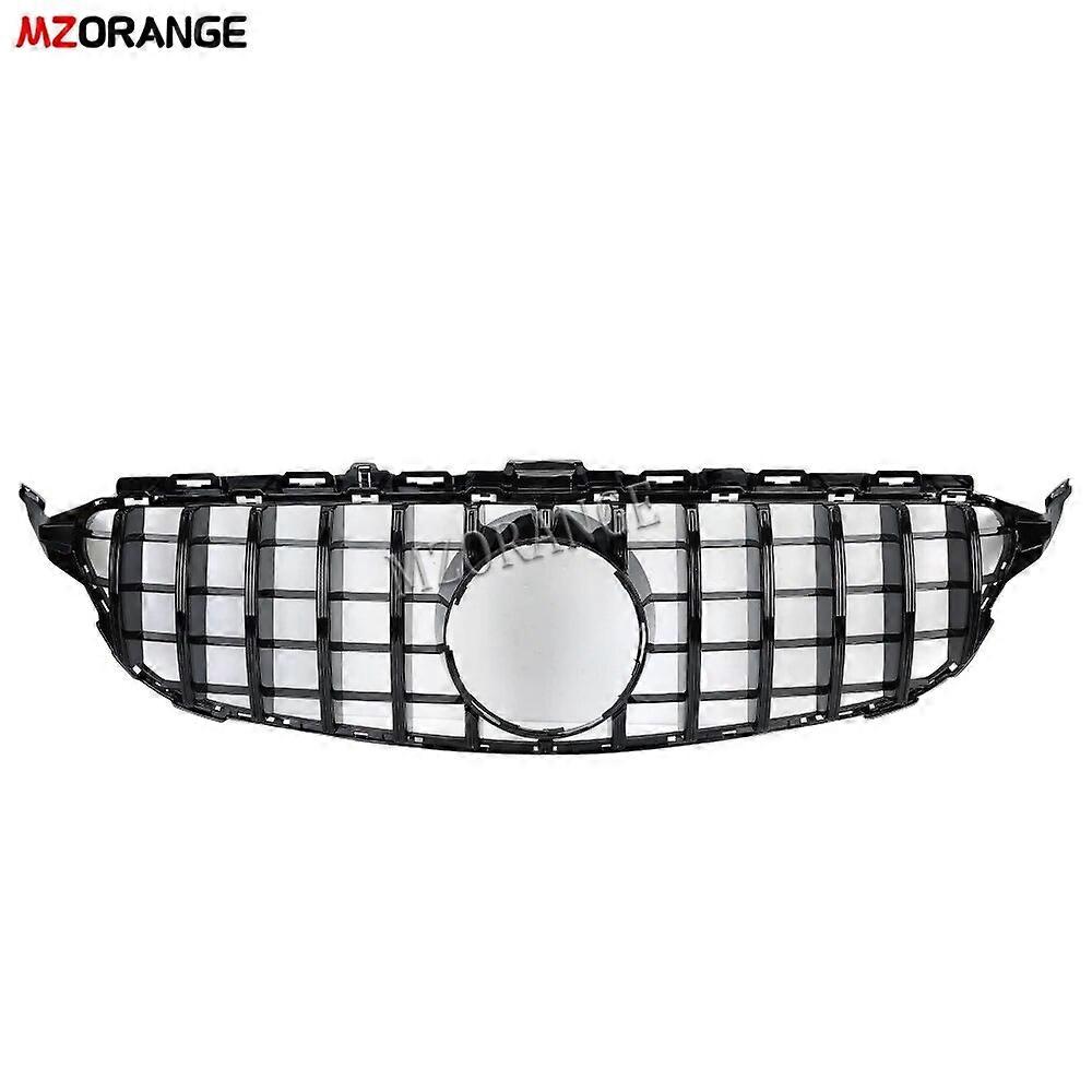 Car Front Grill Grille For Mercedes- Benz C Class W205 GTR GT C300 C250 ...