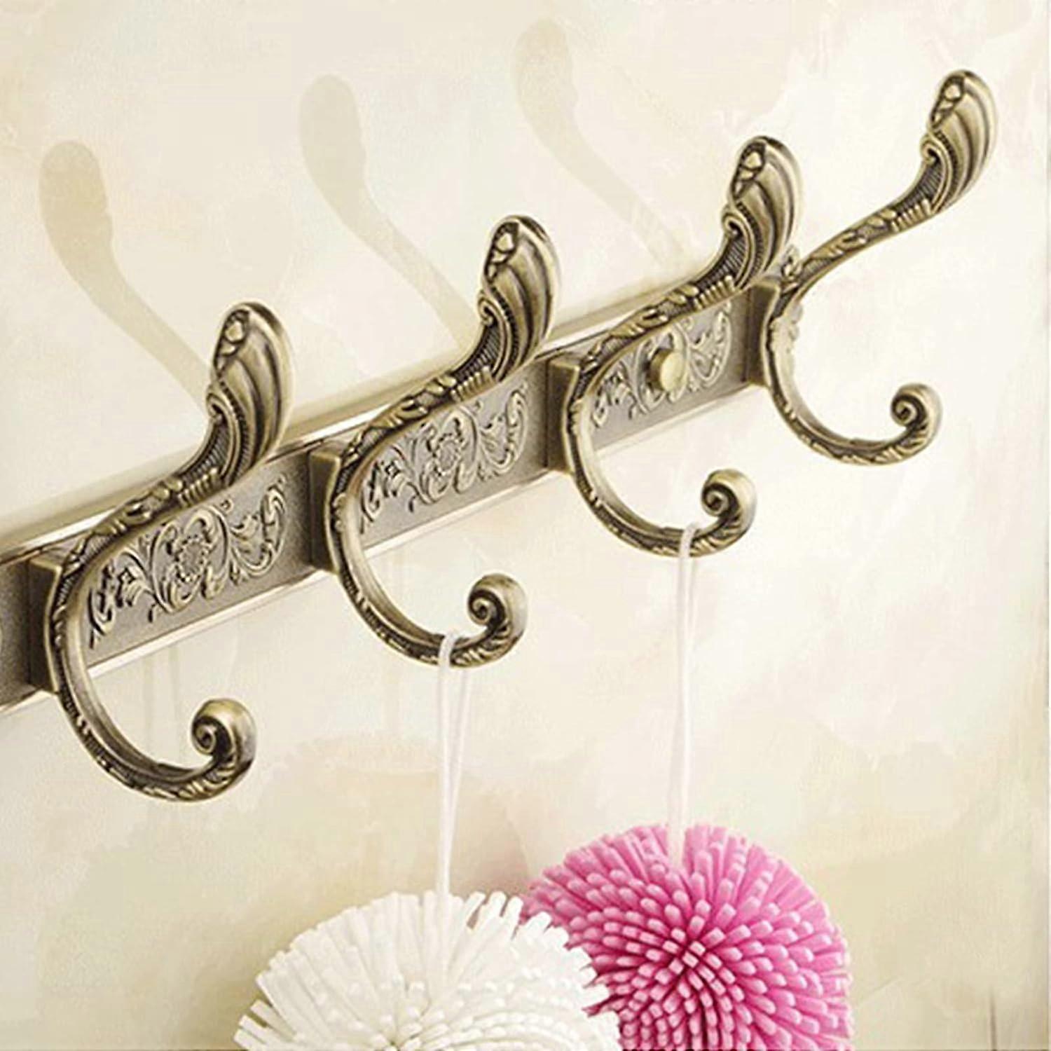 Wall Coat Hook Vintage Door Bronze Color Retro Coat Hook Wall Mounted ...