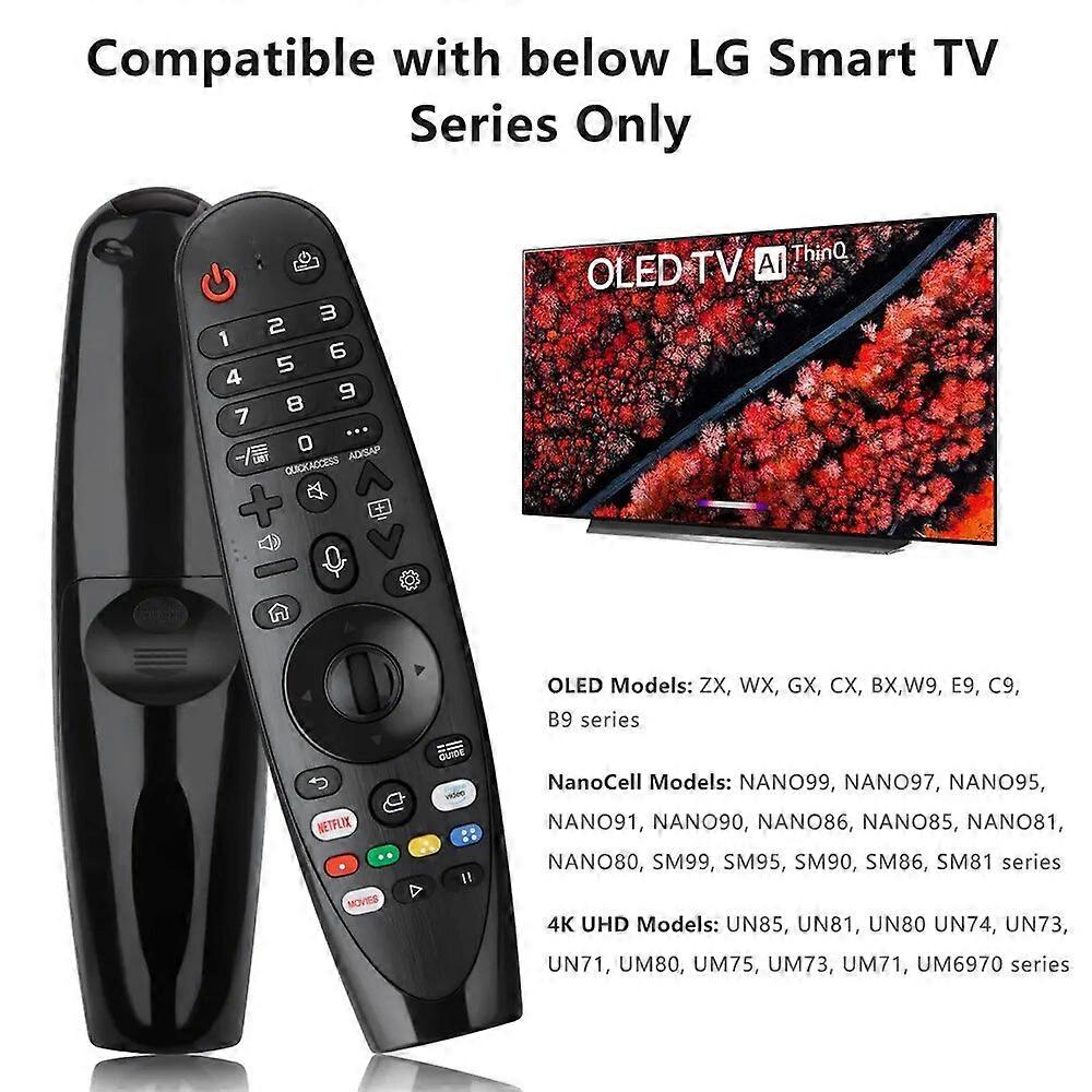 Voice Magic Remote Control AKB75855501 for LG AN-MR20GA AN-MR19BA Smart TV 2017-2020 LED OLED ...