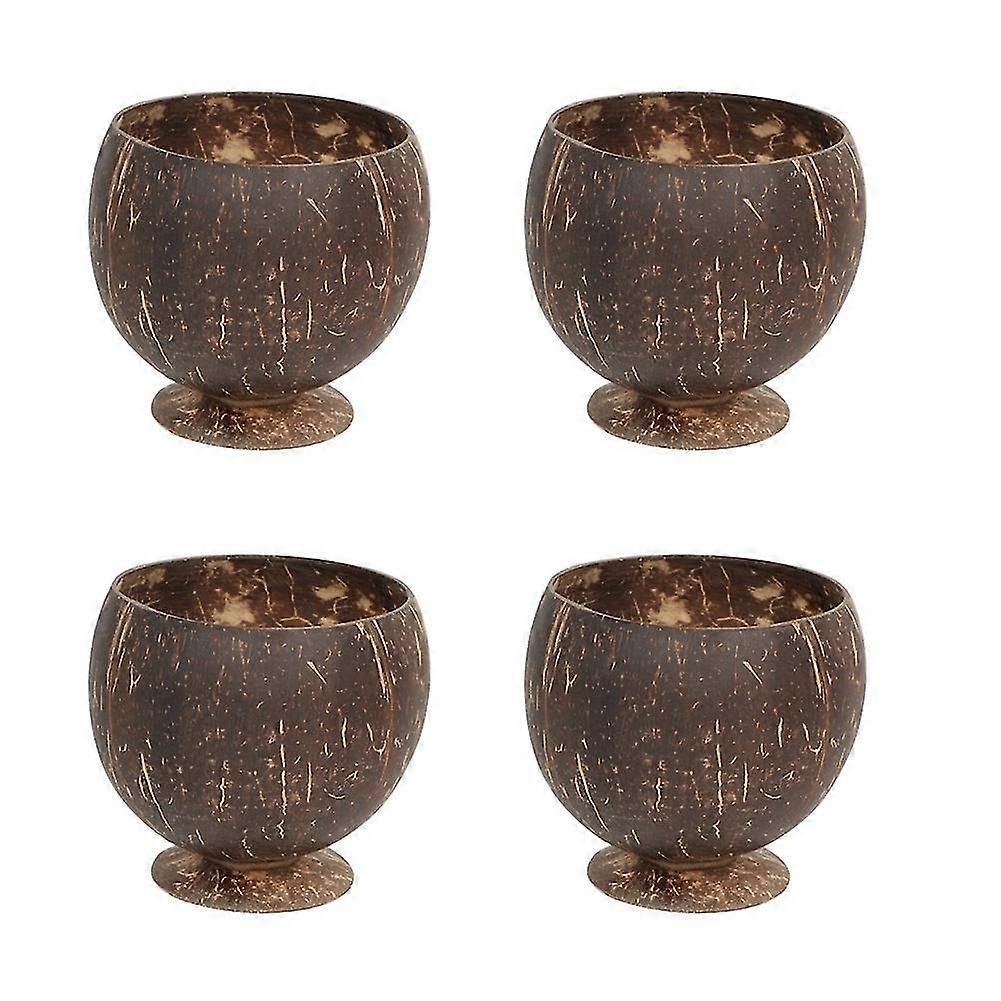 New Natural Coconut Cup Coconut Shell Fruit Beer Coffee Cold Drink Cup ...