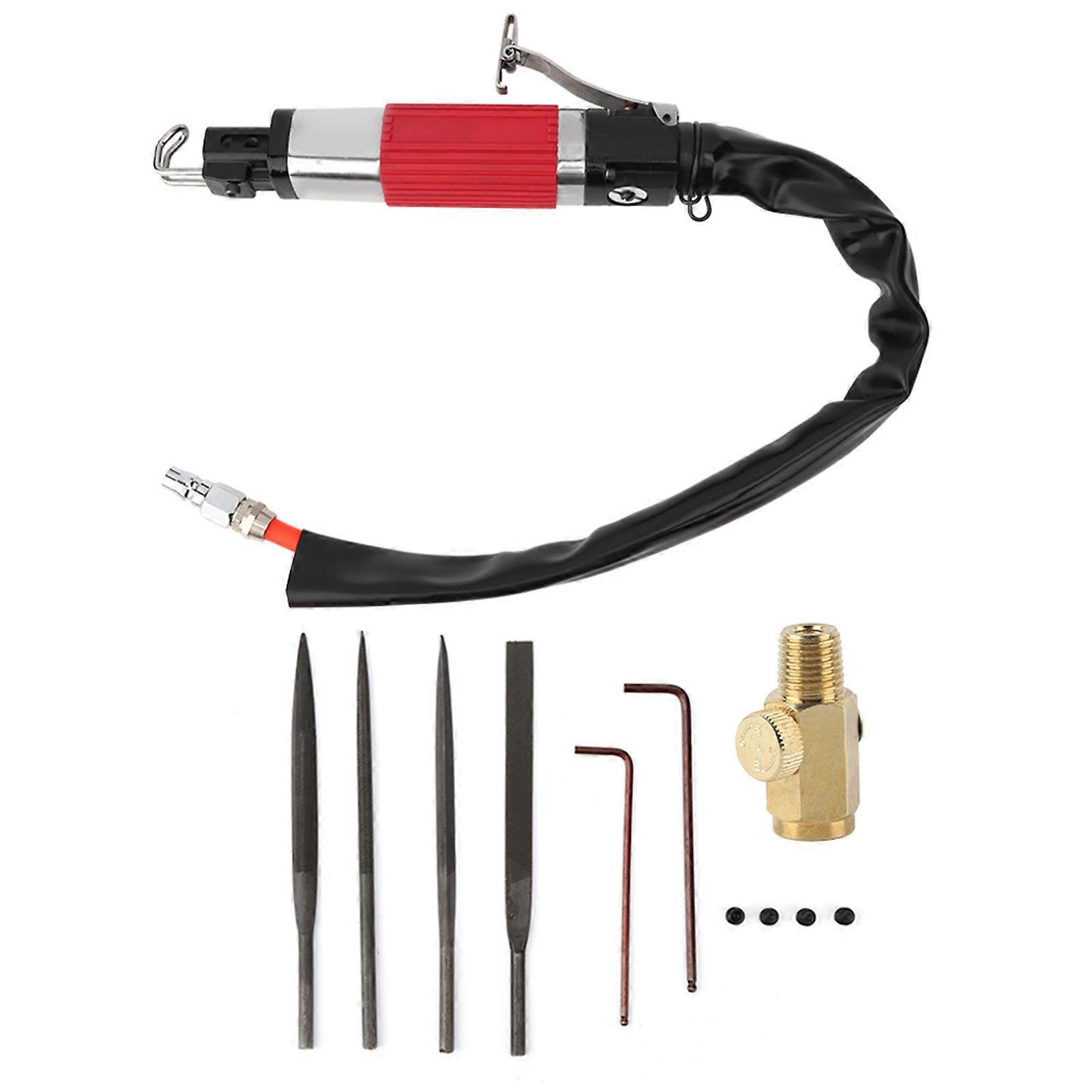 Pneumatic File Air Saw Silent Hose Set Molds Grinding Metal Sawing Bar ...