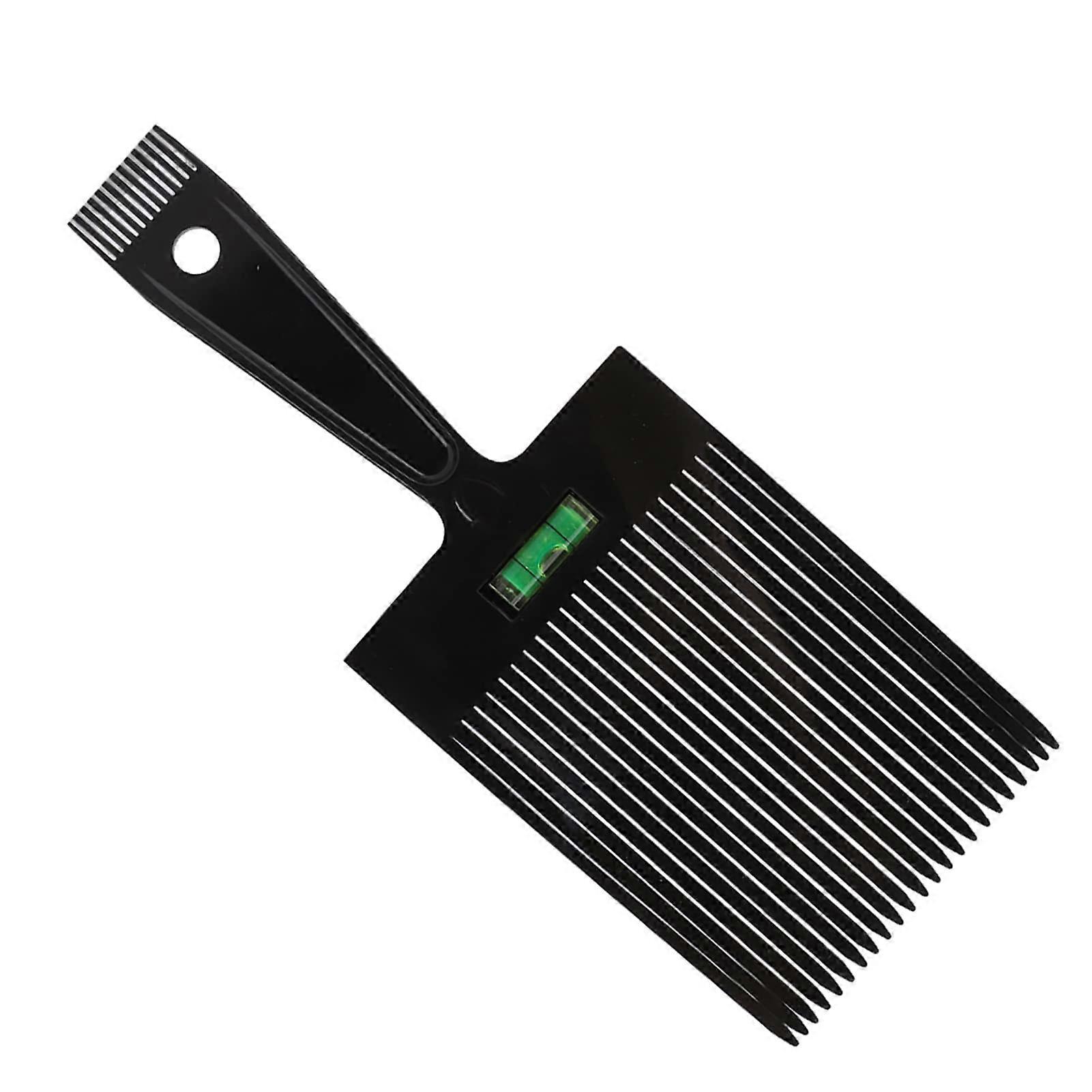 Flat Topper Comb, Flat Top Guide Comb Black Barber Flat Top Guide Comb ...