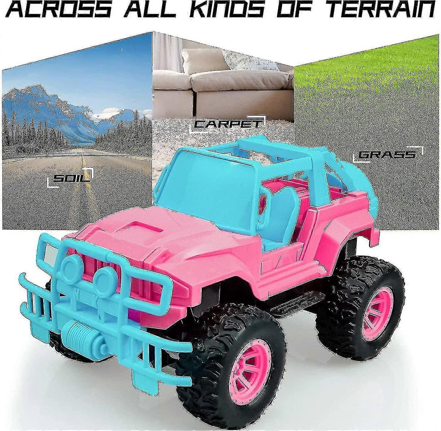 Remote Control Car For Girls Newest 1:20 Scale Pink Off Road Remote ...