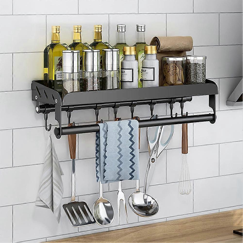 Spice Rack Wall, Kitchen Holder, Kitchen Rack Wall for Spices, Wall ...