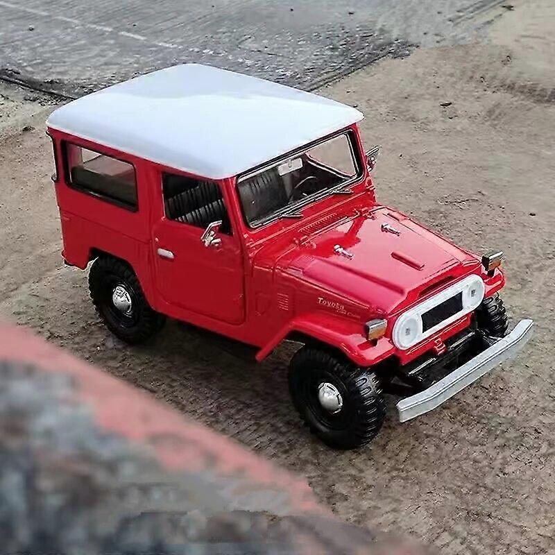 1:24 FJ CRUISER FJ40 Gulf Version Alloy Car Model Diecasts Metal Toy ...