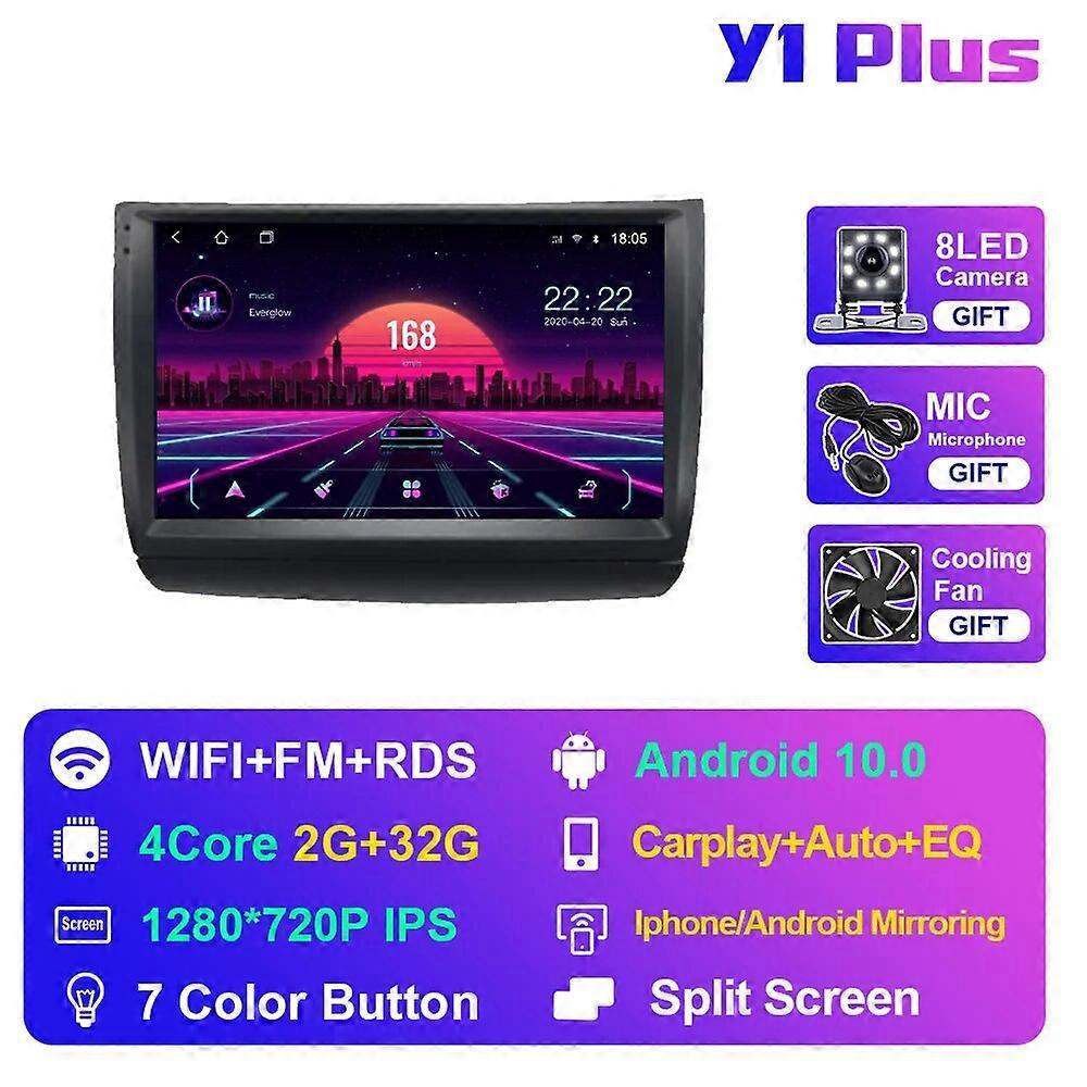 Autoradio Android 10.0 For Toyota Prius 20 2002-2009 Car Radio Player ...