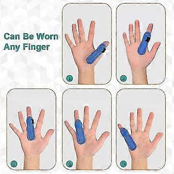 Adjustable Finger Splint Joints Fractures Stabilizer Hand Support Fix ...