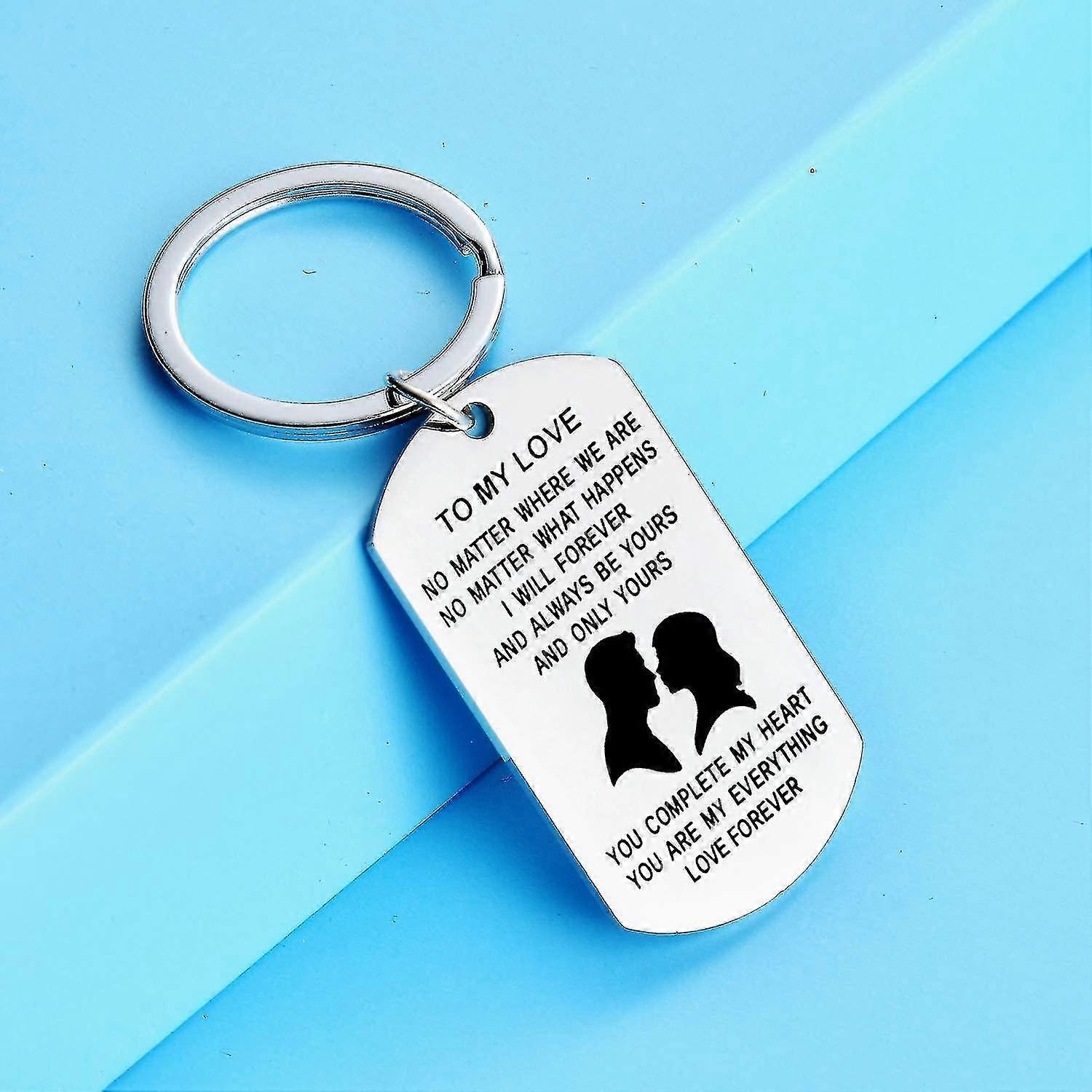 Wife Husband Keychain Gifts Best Friend Soulmate Love You Always And ...
