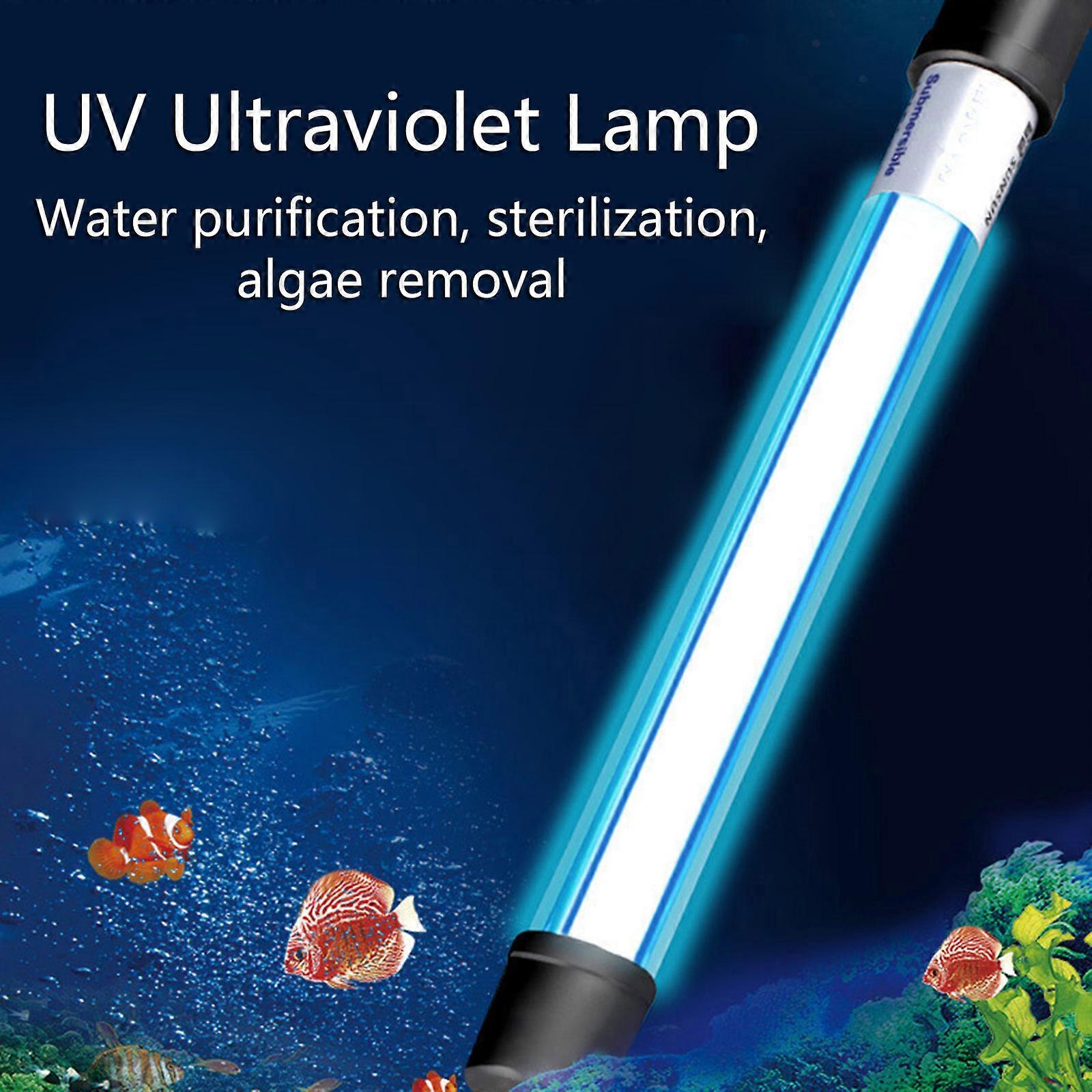 5W 7W 9W 11W 13W UV Aquarium Algaes Clean Light Submersible Ultraviolet Lamp | Fruugo UK
