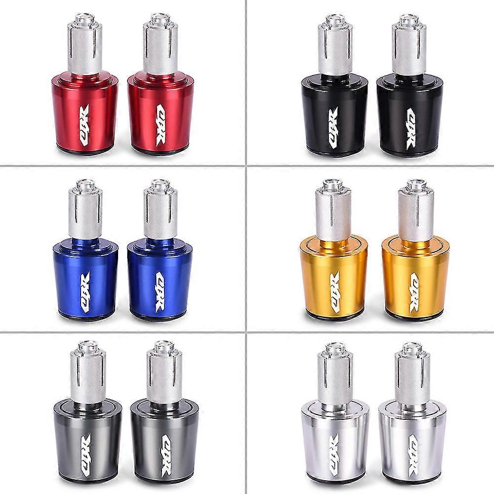 Motorcycle Handlebar Grips Handle Bar Cap End Plugs For Honda Cbr600rr ...