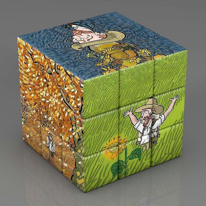 Kids 3x3x3 Magic Cube Toys for Children Learning Educational 3x3 Puzzle ...