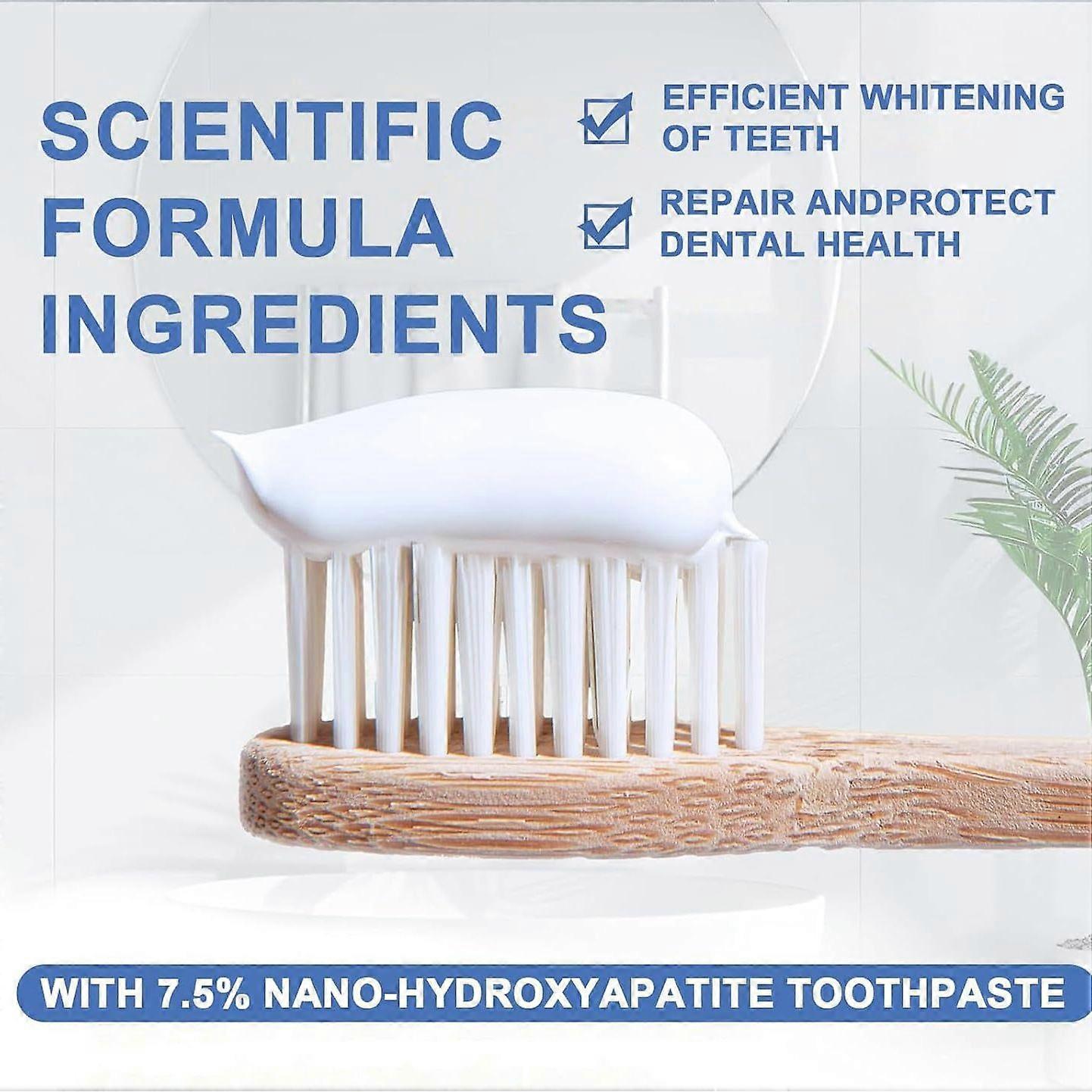 Hydroxyapatite Toothpaste for Enamel Protection and Tooth Strengthening ...