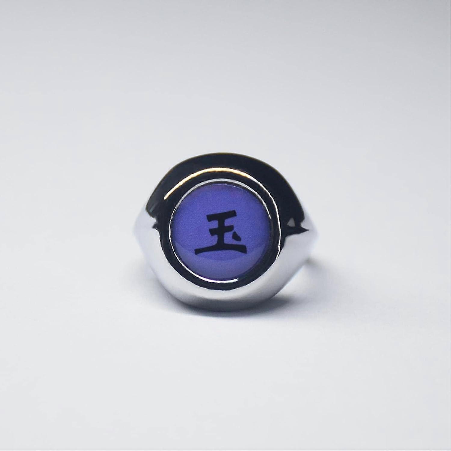 Anime Ninja Sharingan Akatsuki Cosplay Ring Jewelry Prop - 1.8cm ...