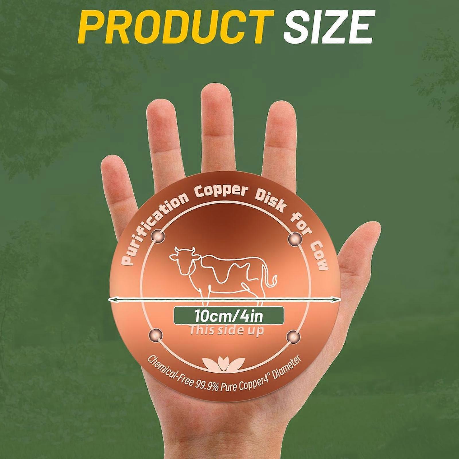 Copper Disk for Animal Bird Bath Cleaning Quick Stain Removers ...