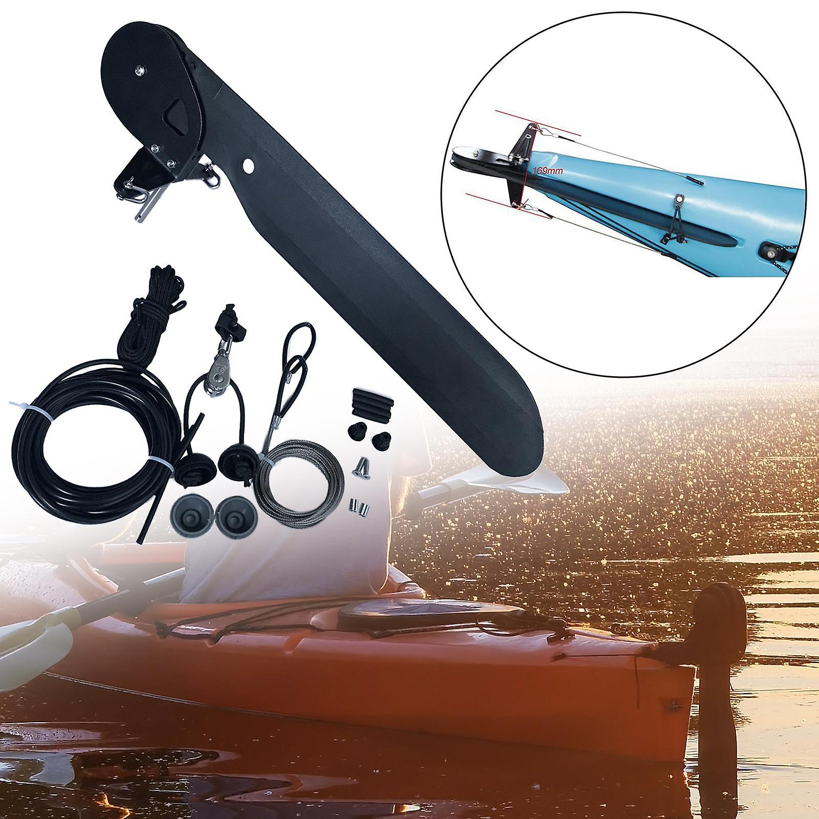 Kayak Boat Tail Rudder Direction Foot Control Steering System Tool Kit ...