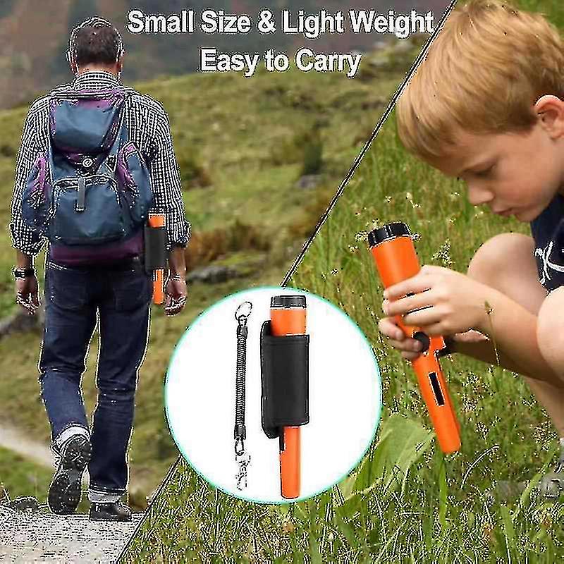 Handheld Metal Detector 360 Side Detection With Led Pinpoint Metal ...