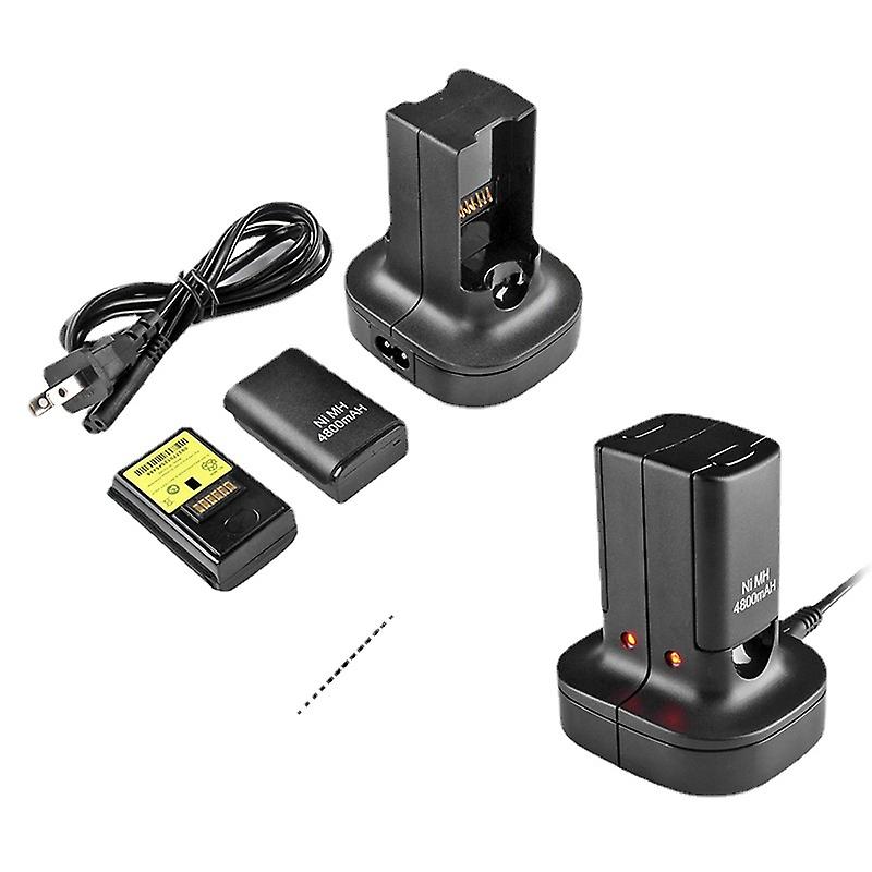 Charger Base Charging Station Dock With 2 Rechargeable Battery For Xbox ...
