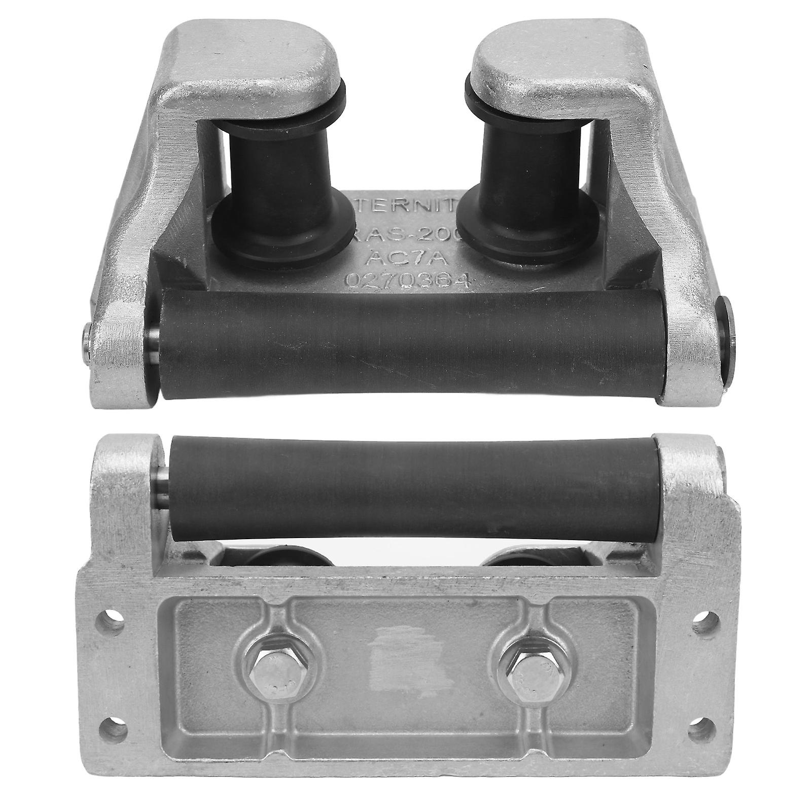 Boat Bow Fairlead Roller Aluminum Rustproof Cleat Bollard Chock Wheel ...