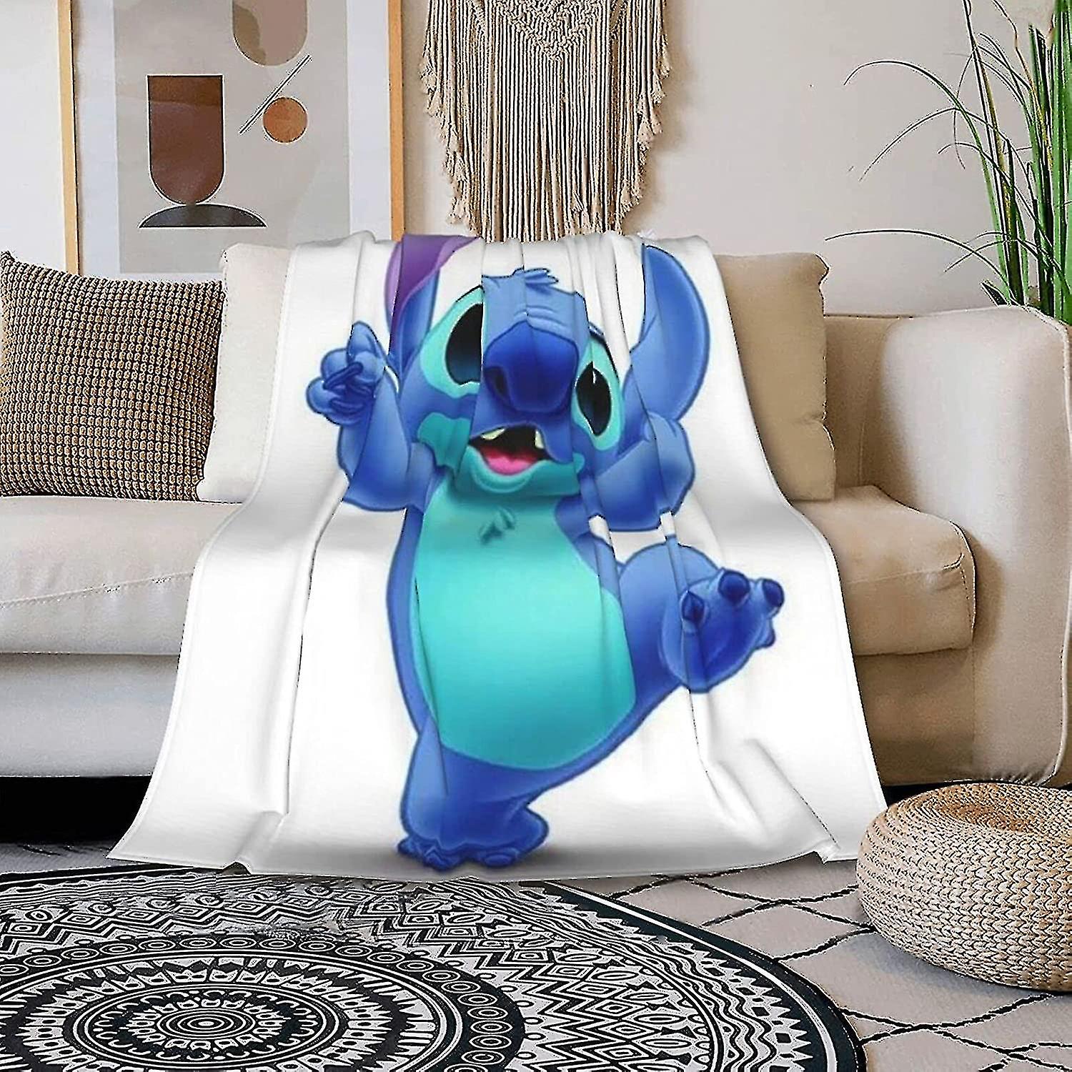 Lilo Stitch 3 Blanket Home Bedding Sofa Dorm Blanket Lightweight Soft ...