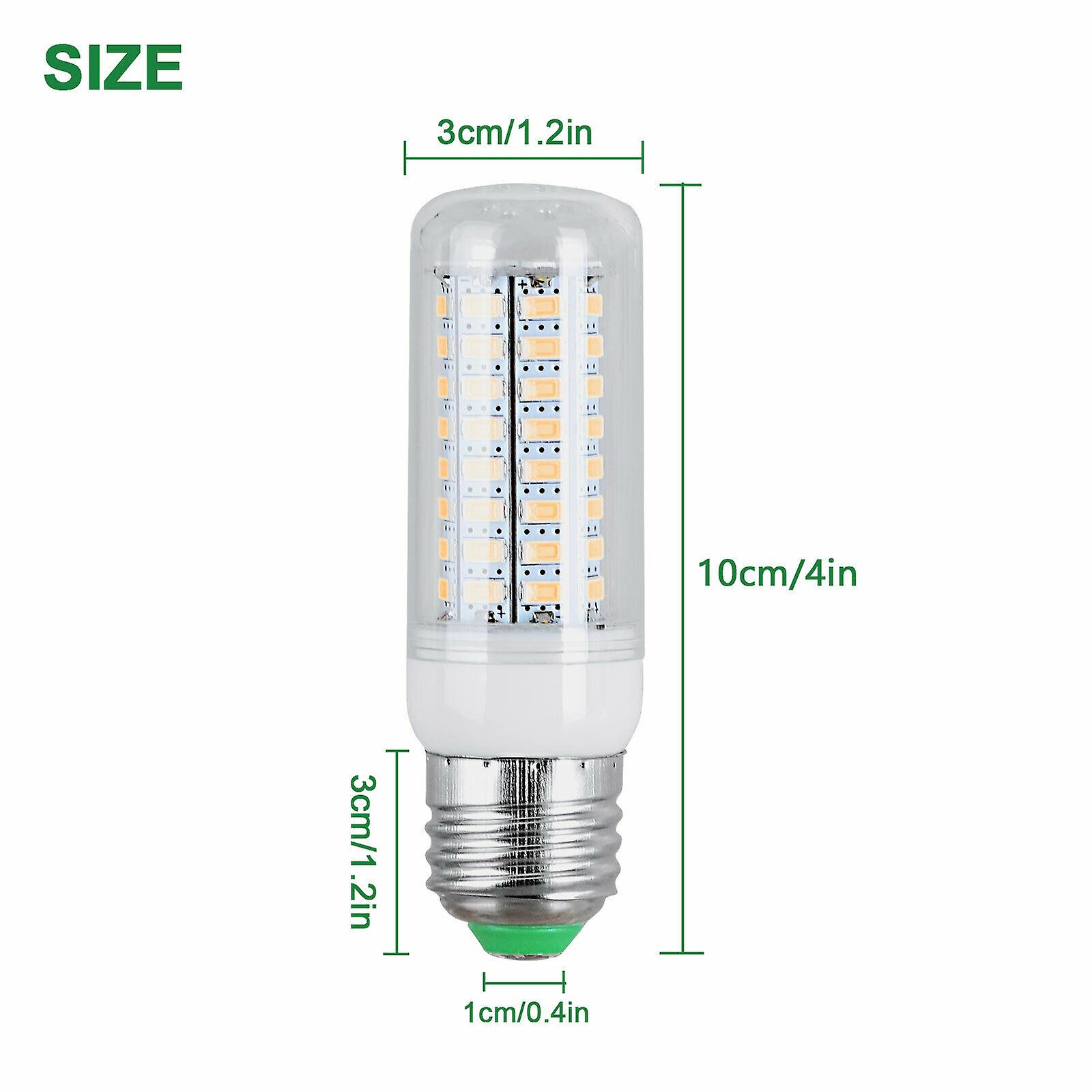 10 Pack LED E27 Warm/Daylight White LED Corn Bulb Lamp Light 110V ...