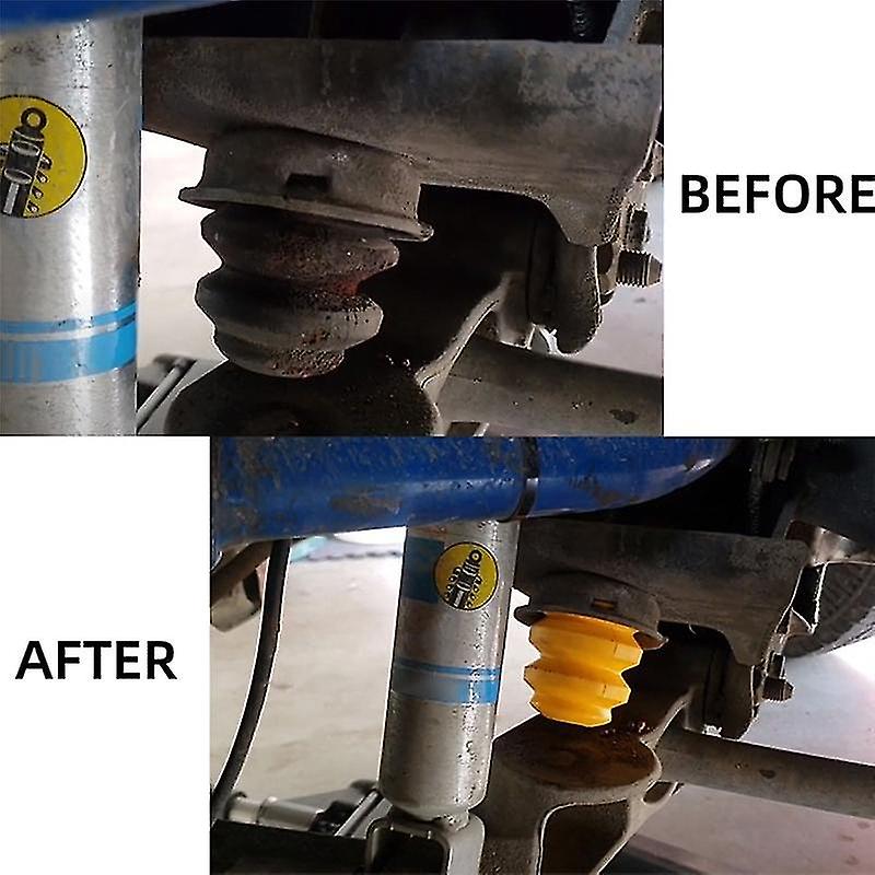 Car Rear Suspension Frame Axle Rubber Leaf Spring Bumper Bump Stop ...