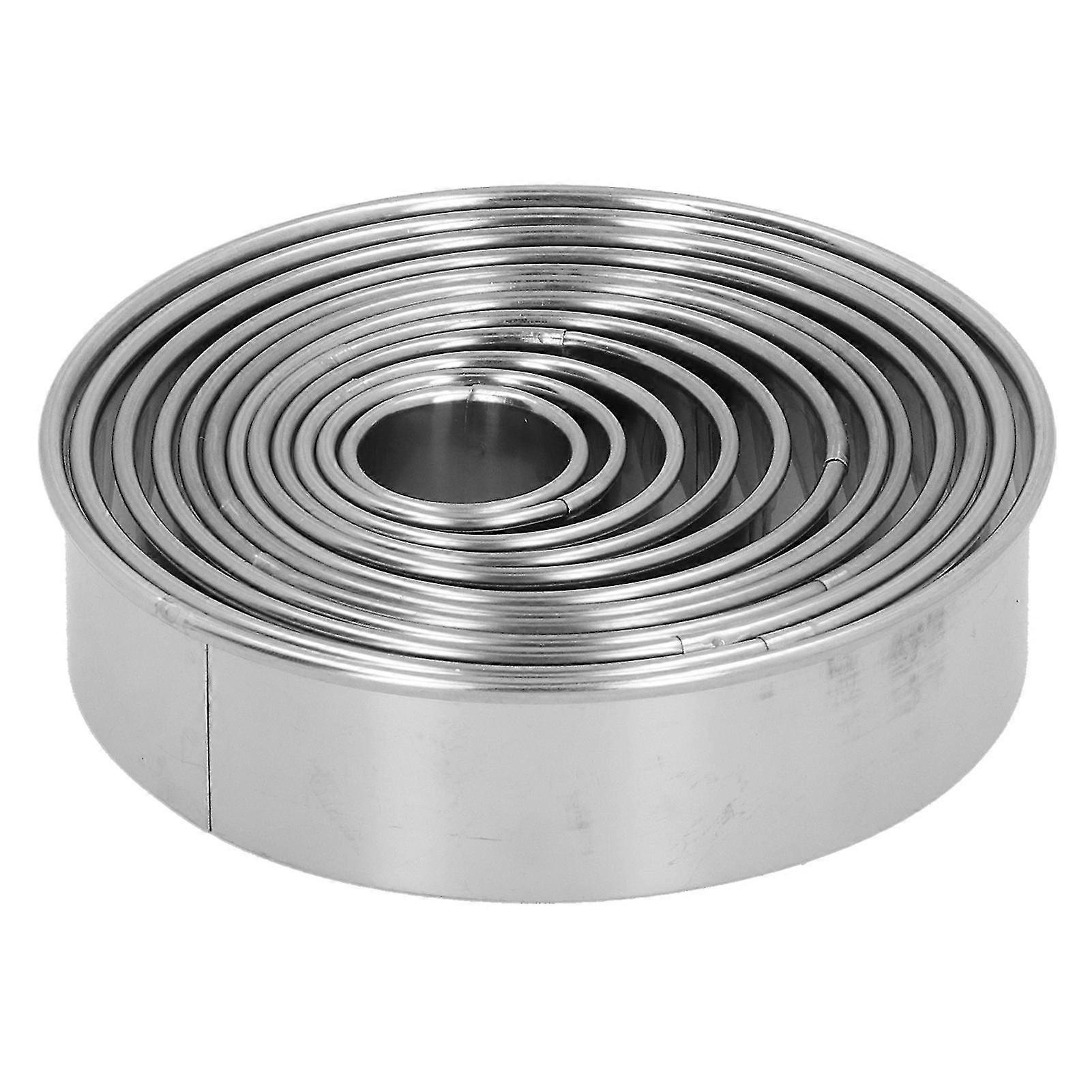 Stainless Steel Circle Hollow Punching Cutting Mold for Dough Clay ...