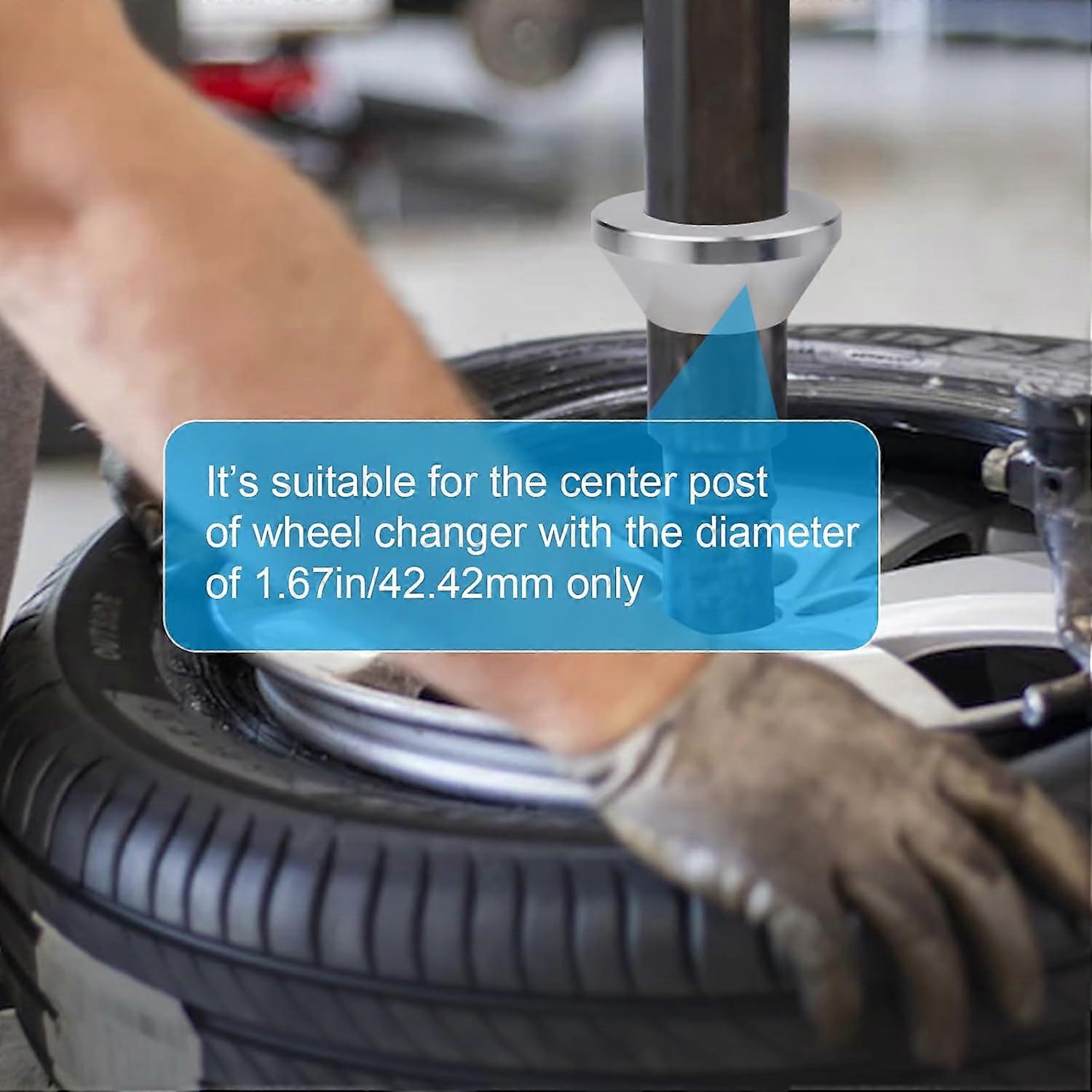 Manual Tire Changer Centering Cone, Portable Wheel Balancer Hold Down ...