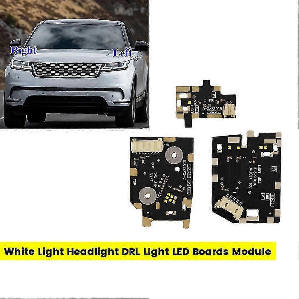White Light Headlight DRL LIght LED Boards Module for 2018-2021 LED ...