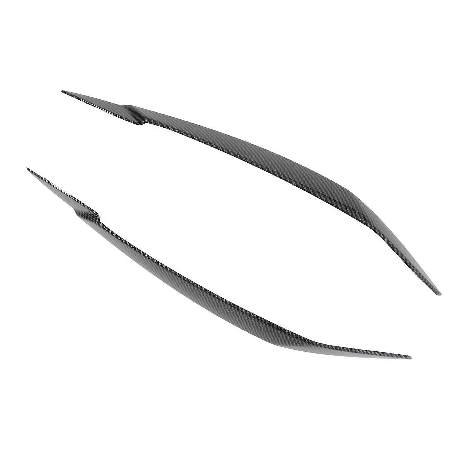 1 Pair Headlight Eyebrow Left Right Fade Proof Front Headlight Eyelid ...