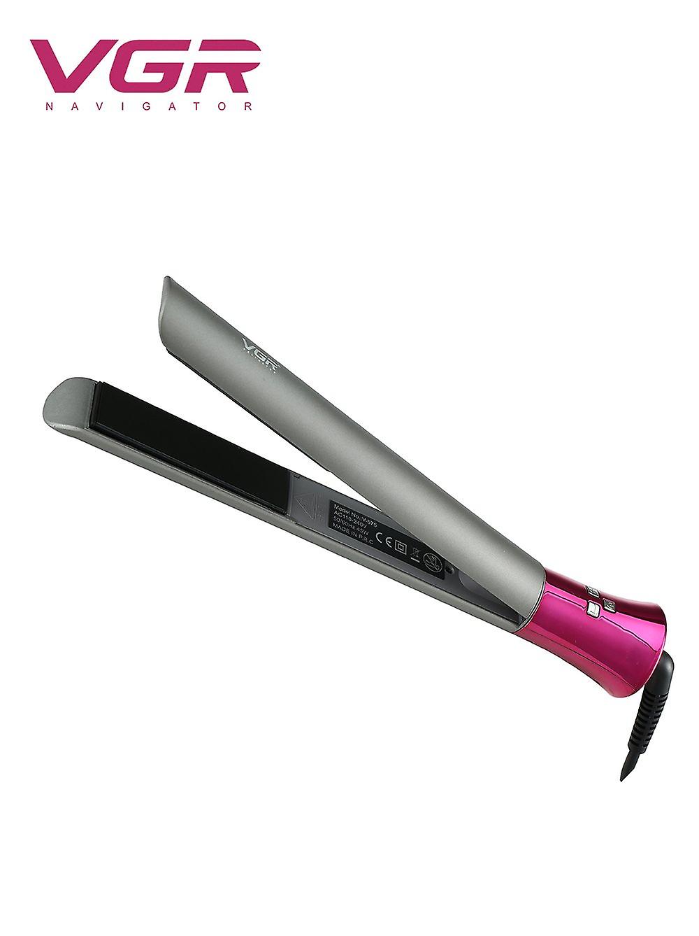 Vgr v-575 professional hair curler and hair straightener curling iron roller curls hair ...