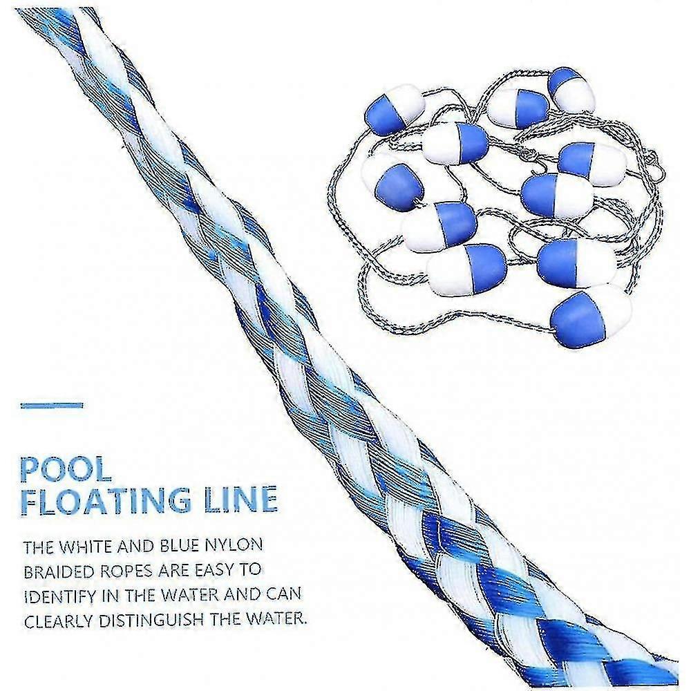Safety Line Pool Rope Swimming Lane Float Floating Divider | Fruugo UK