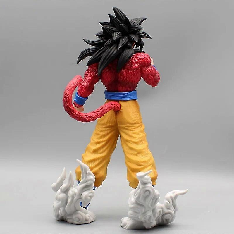 30cm Anime Goku Dragon Ball Figure GK SSJ4 Son Goku Action Figure Super ...