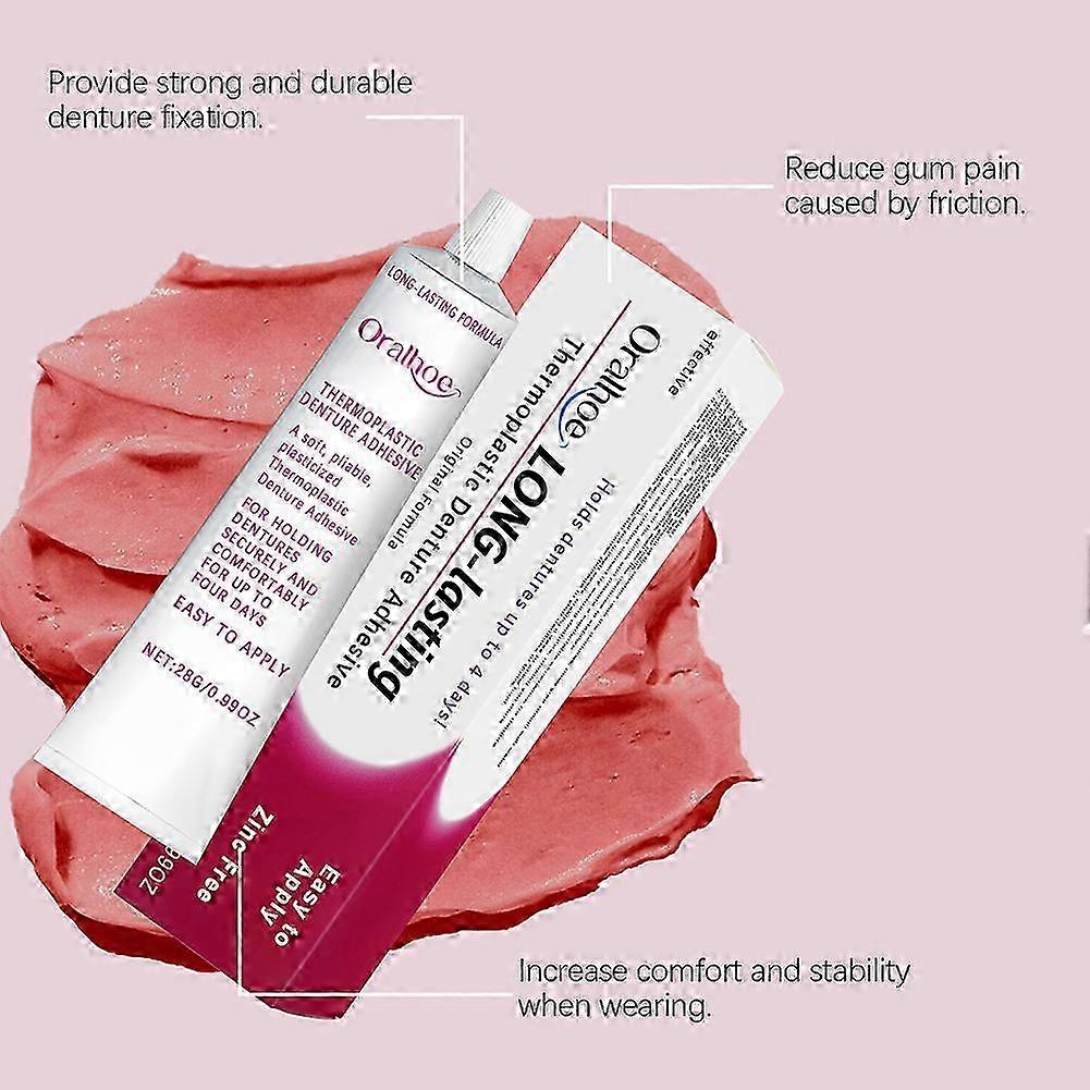 Long-lasting Denture-adhesive Lasting Hold Denture-adhesive Cream For ...