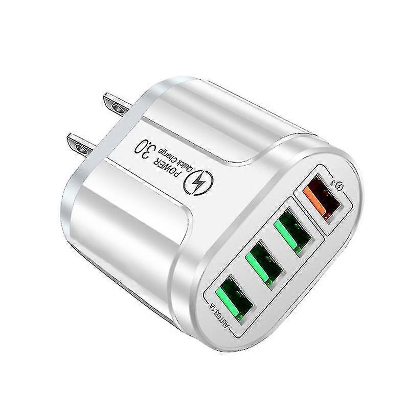 3.0 Usb Charr Eu/uk/us Travel Plug Adapter Usb Charging B | Fruugo UK