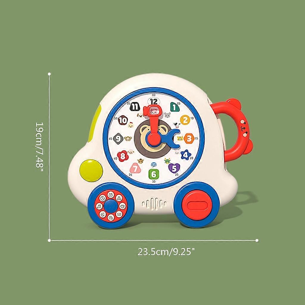 Learning Clock Ages Educational Talking & Teaching Clock Toy Clock for ...
