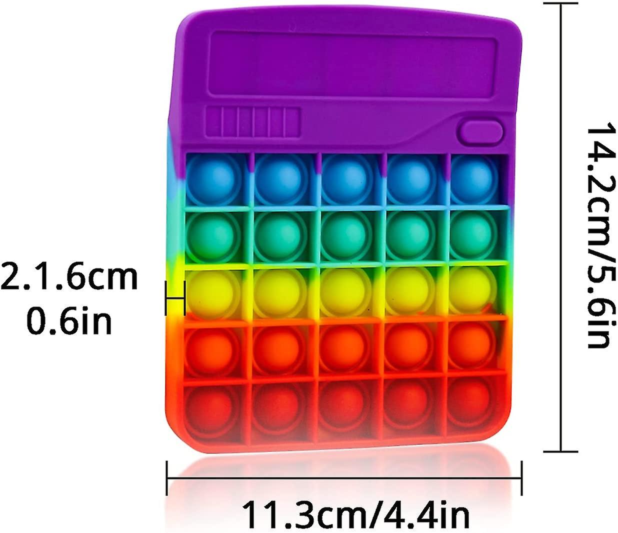 Latest Pop Bubble Sensory Sensory Calculator Fidget Toy | Fruugo UK