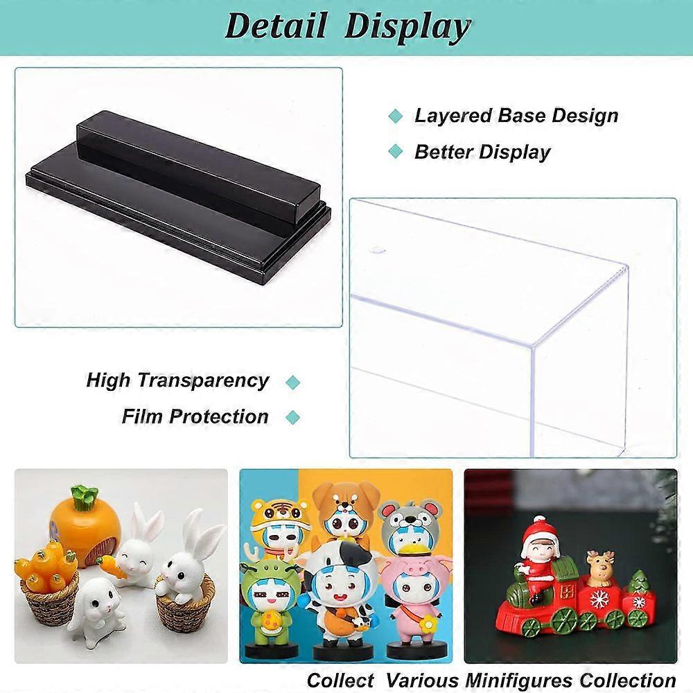 Clear Acrylic Display Case Box Dupstproof Protection Showcase with ...