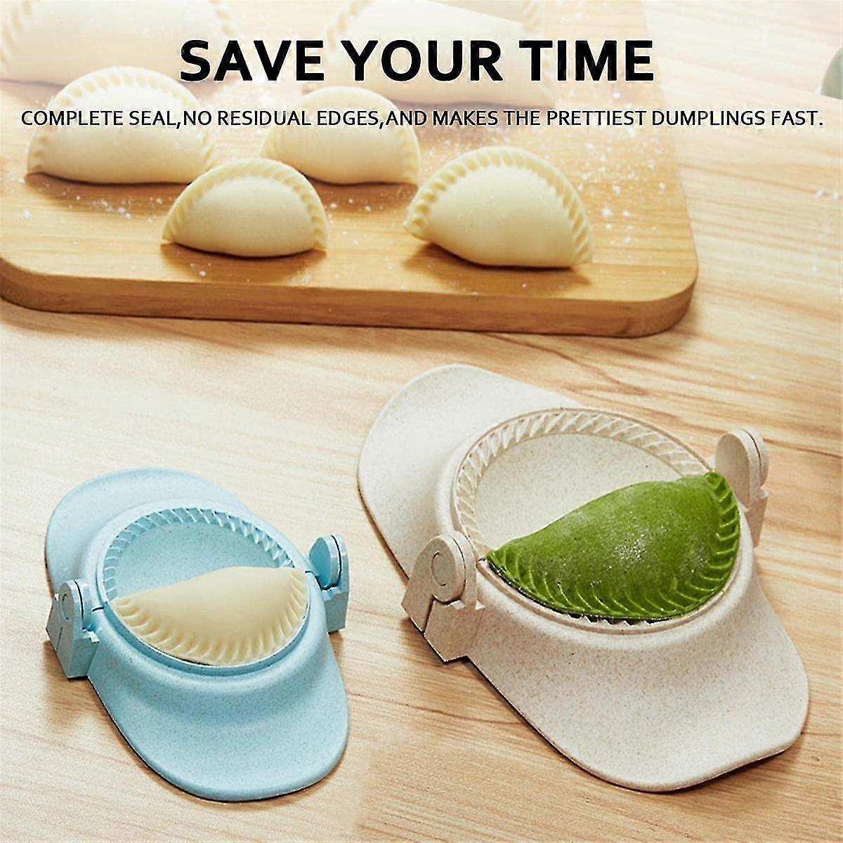 Empanada Maker Press, 6 Inch Extra Large Dumpling Maker Set with Dough ...