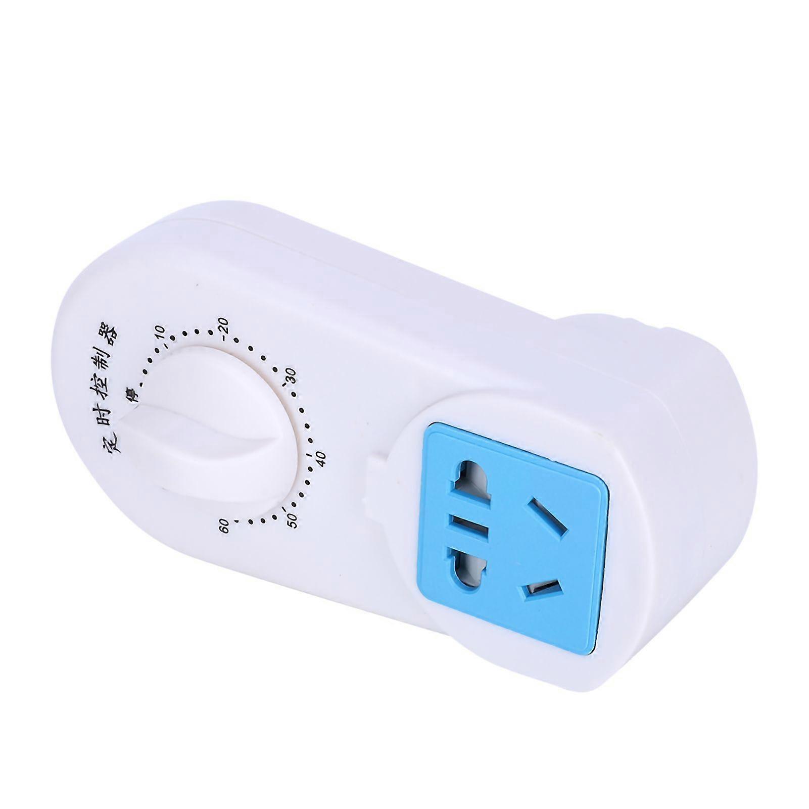 AC 10A Pump Timer Mechanical Time Switch Countdown Control Socket Plastic 60Min AU Plug 220V ...