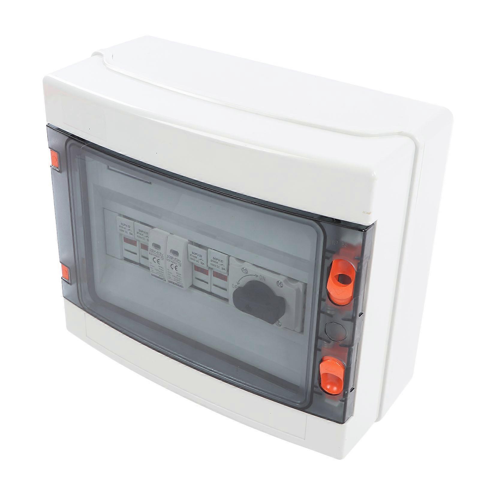 PV Combiner 2 In 1 Out IP65 Waterproof Outdoor Solar Combiner Box 1000V ...