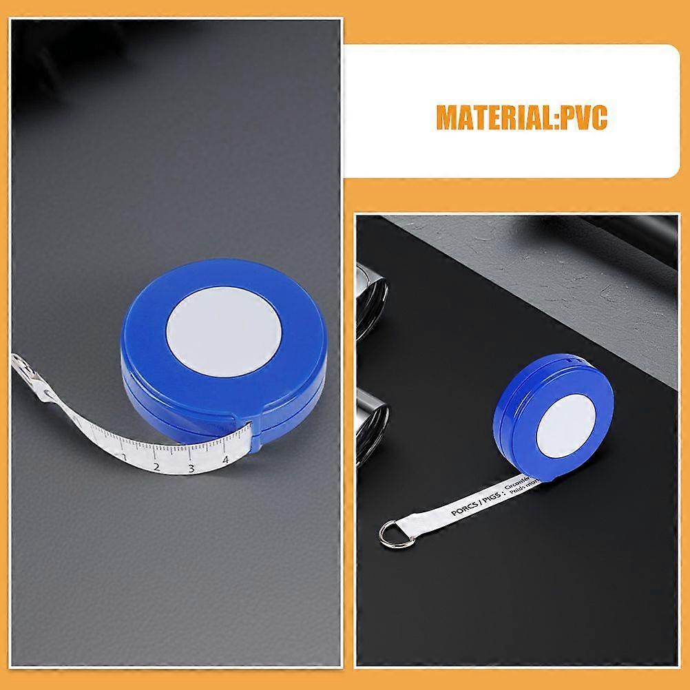 Cattle Weigh Tape Cow Soft Tape 2 In 1 Ruler Bust Weight Contrast Farm ...